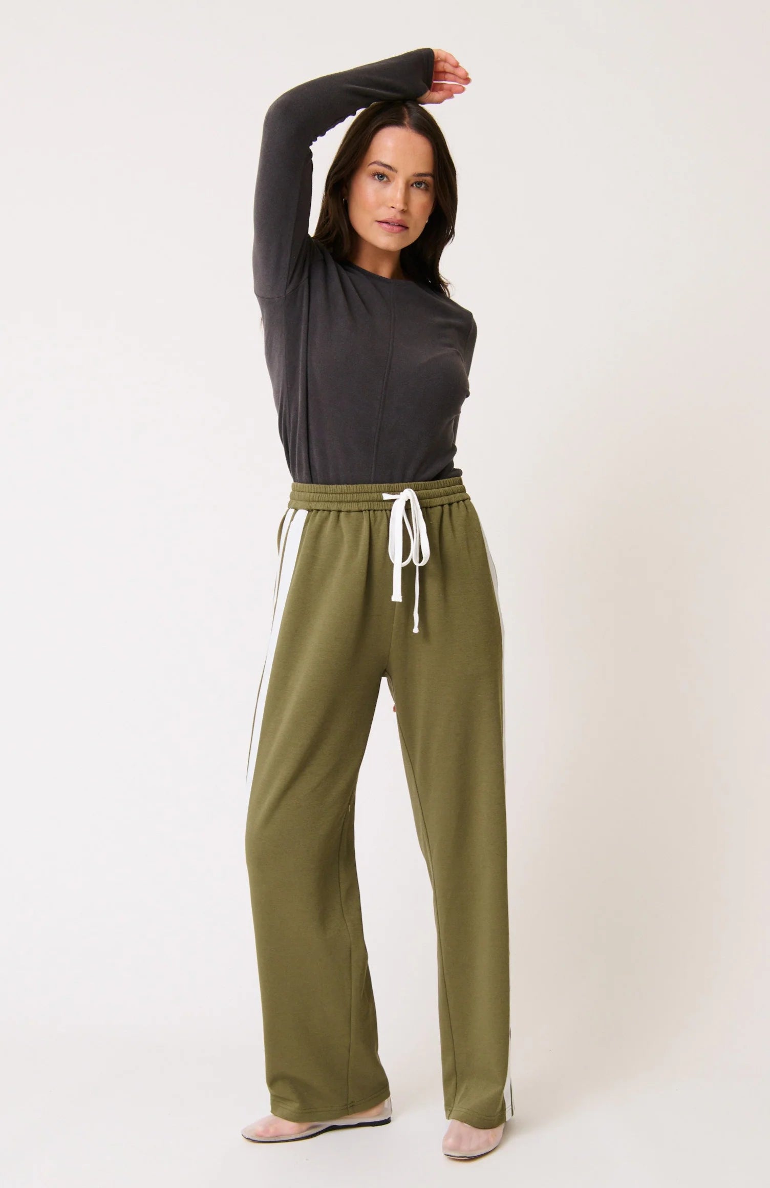 Adeline Pants | Khaki – Hype Dunedin